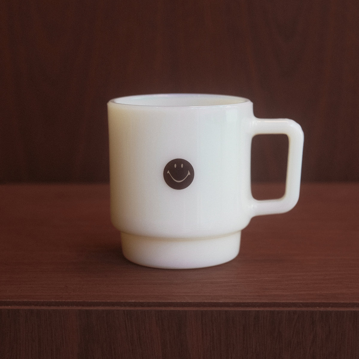 smiley coffee cup